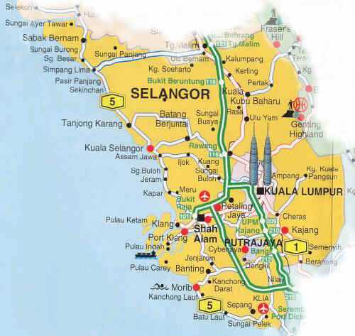 Selangor - Malaysia Maps Guide Selangor - Malaysia Maps Guide